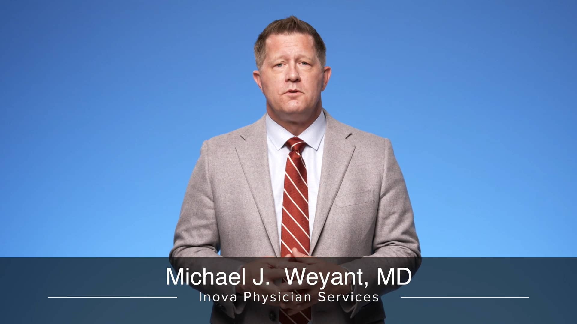 Meet Michael Weyant, MD with Inova Schar Cancer Institute on Vimeo