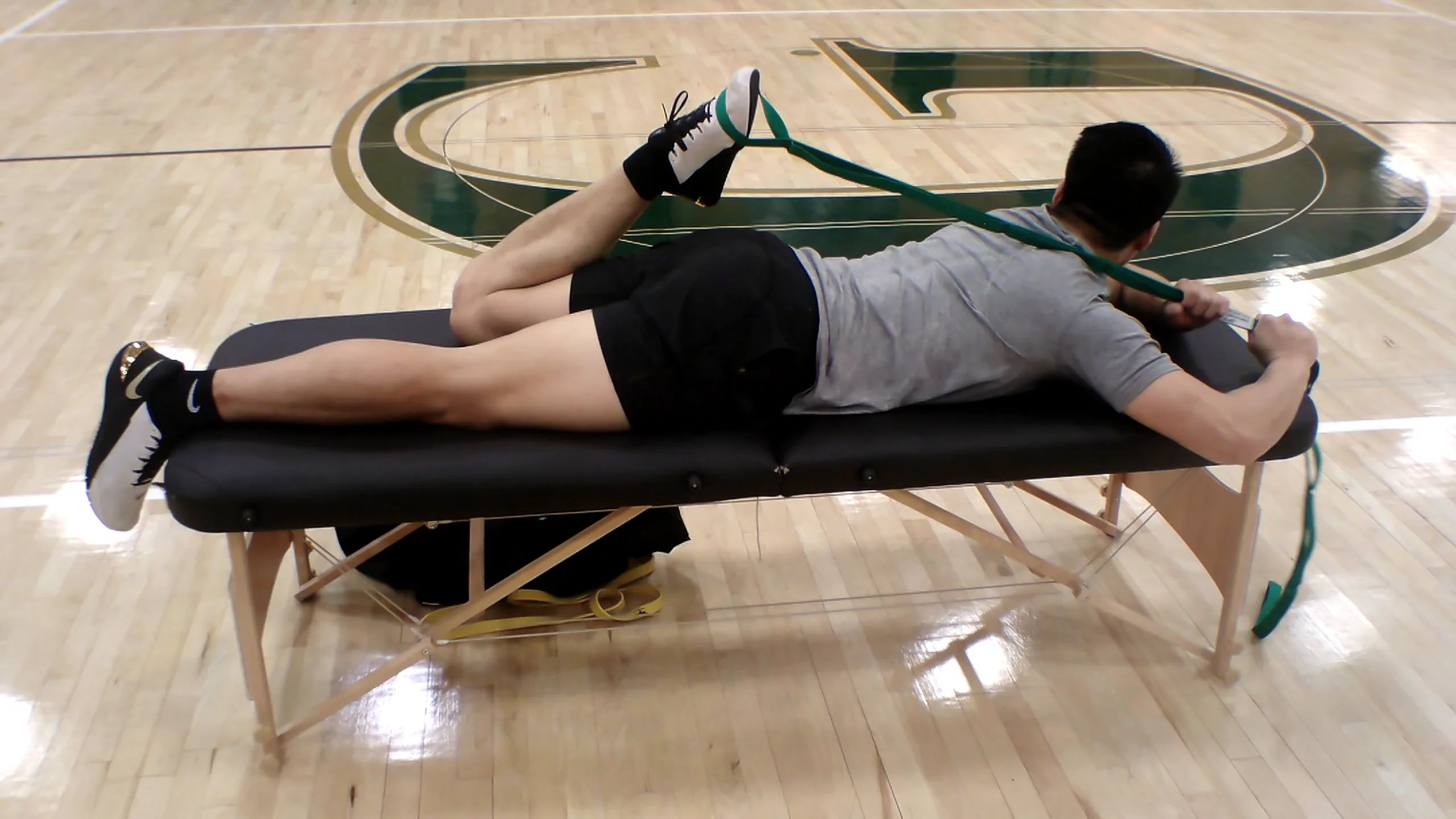 Prone Quad Stretch