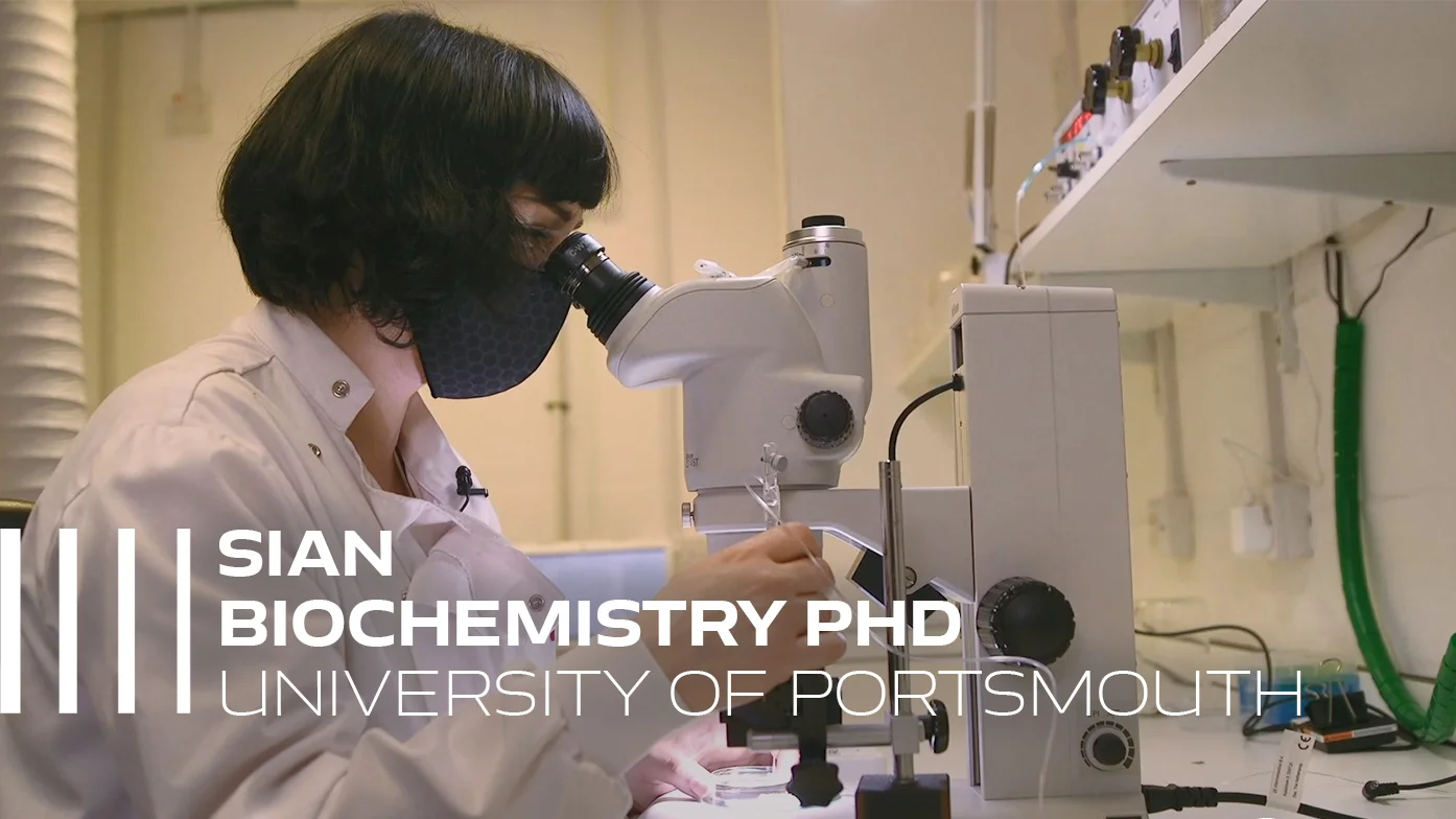 Sian - Biochemistry PhD - University of Portsmouth on Vimeo