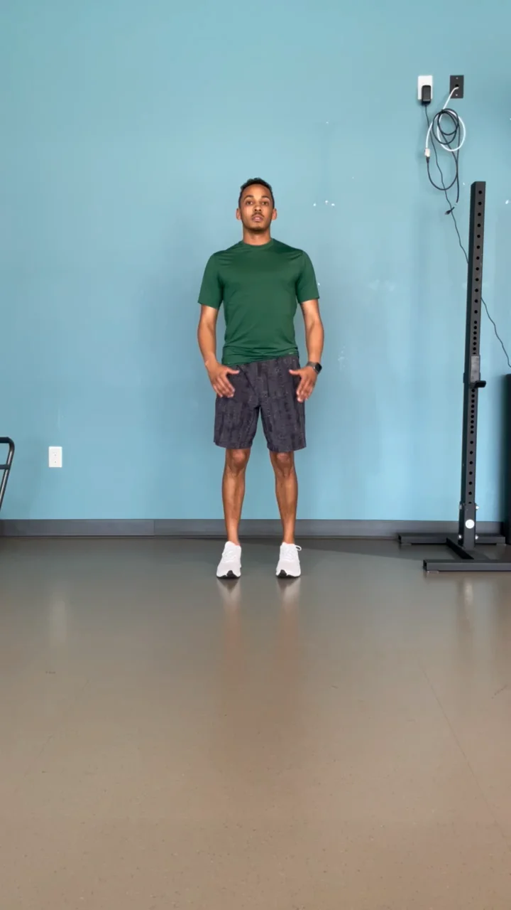 Alternating Ankle Hop (2 Angles) on Vimeo