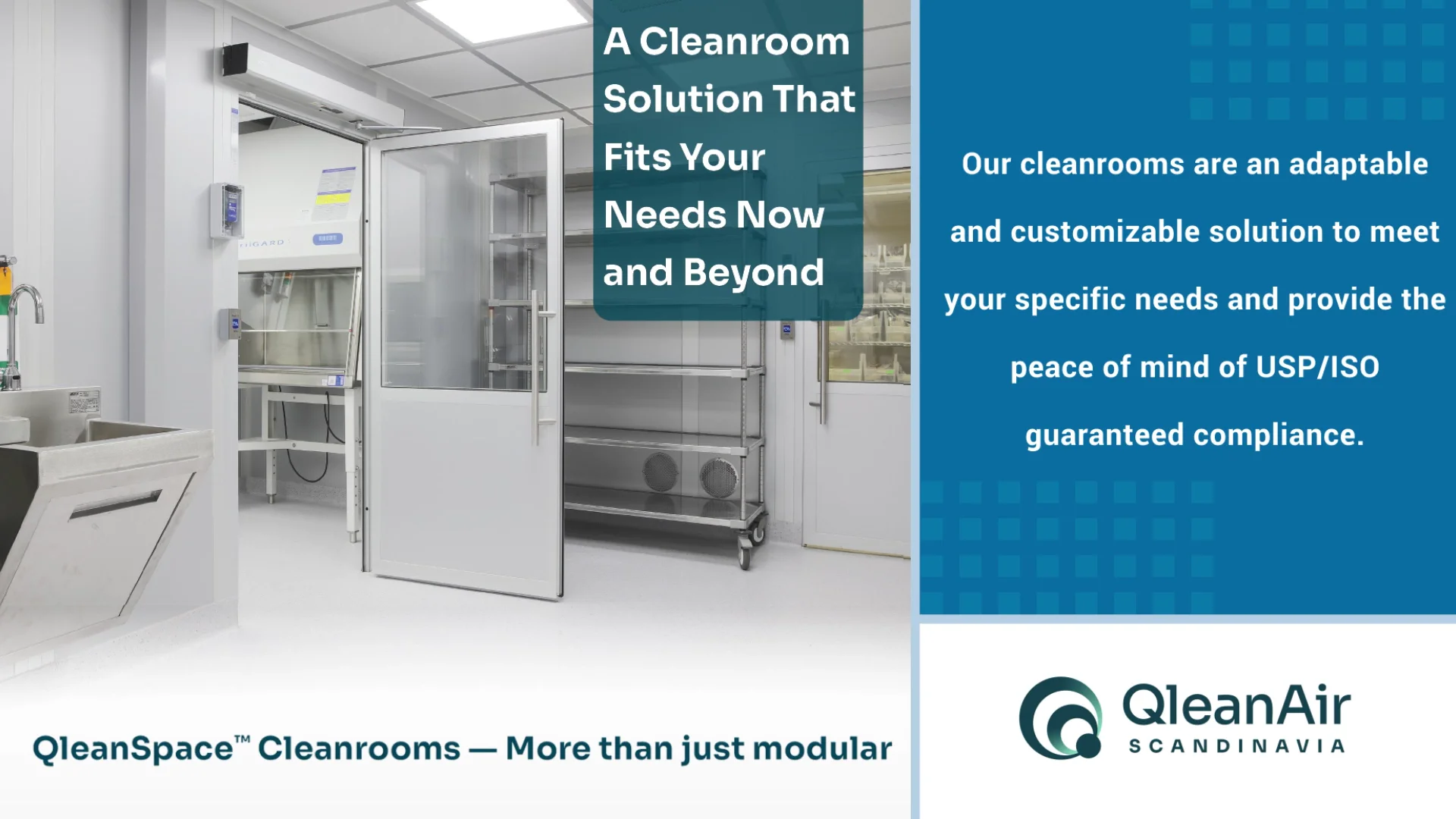 Cleanrooms - QleanAir Scandinavia | A Cleanroom Solution That Fits Your ...