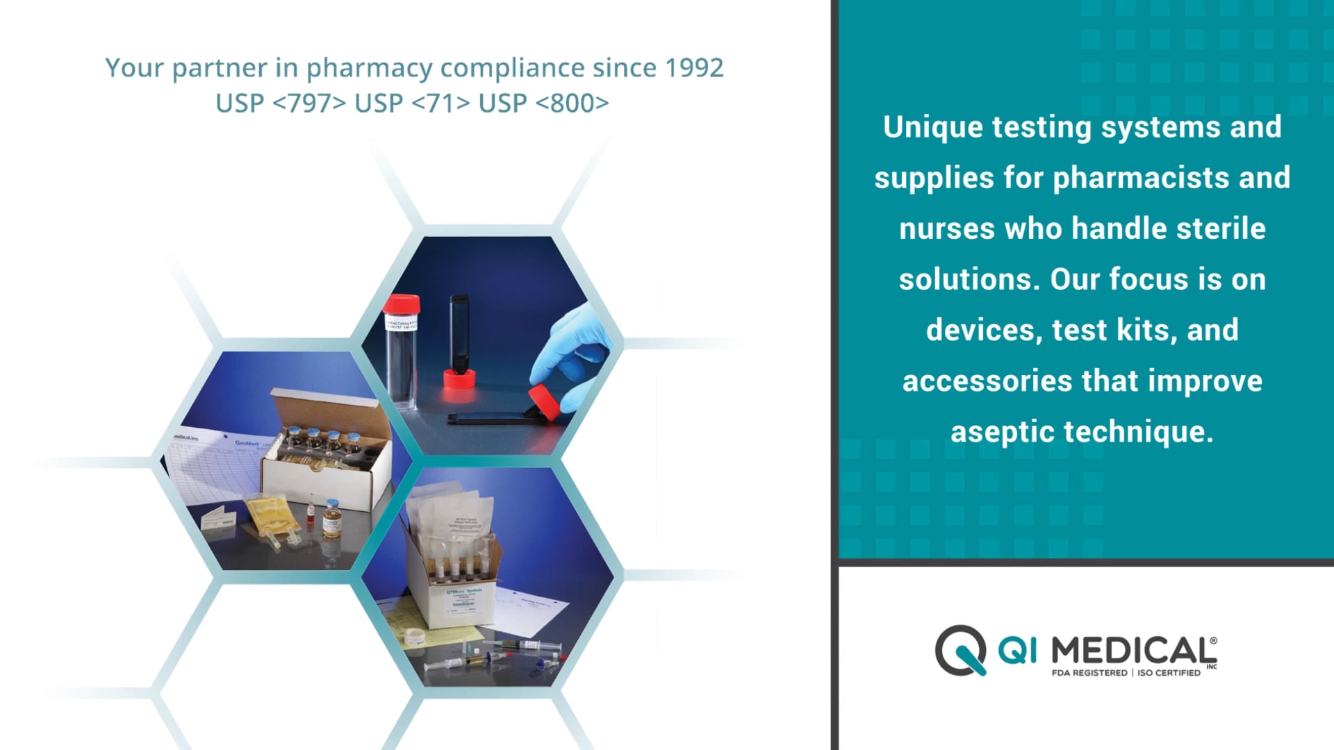 USP 797 & USP 800 Compliance - QI Medical | Your Partner in Pharmacy Compliance | 20Ways Summer ...