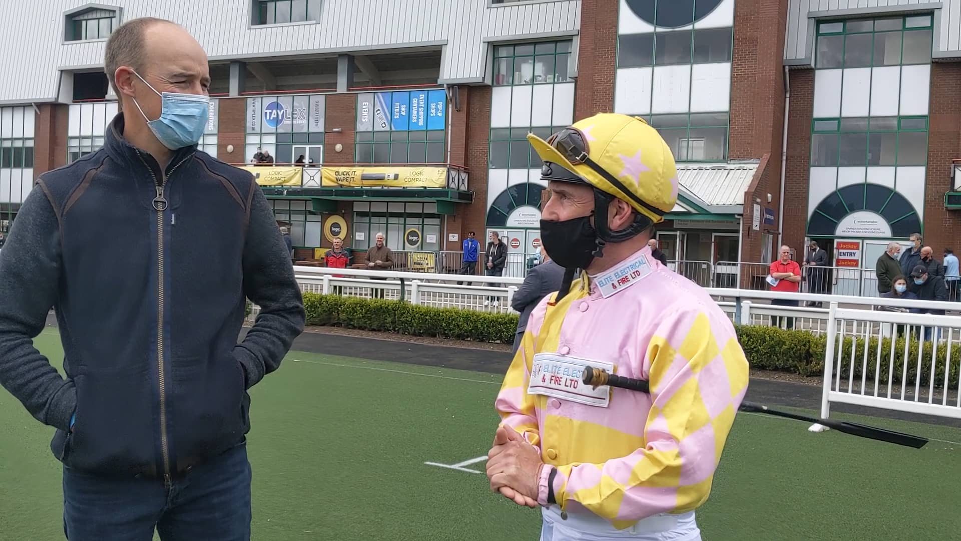 Mark Walford & Mr Simon Walker pre-Race Clifftop Heaven 18.05.2021 ...