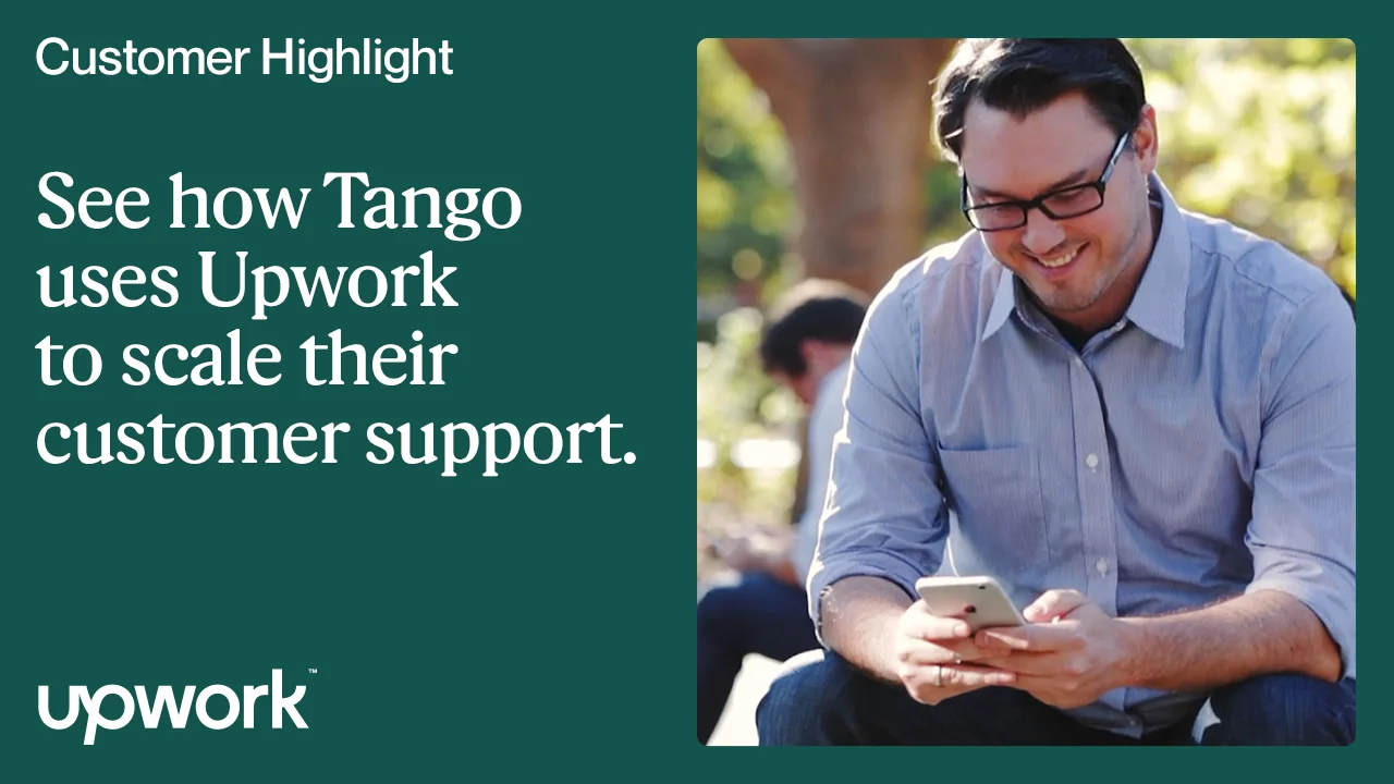 Upwork Innovators: Eric Setton | CEO, Tango on Vimeo