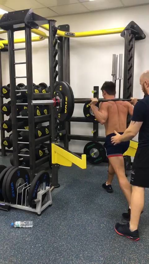 TPE Barbell Split Squat on Vimeo