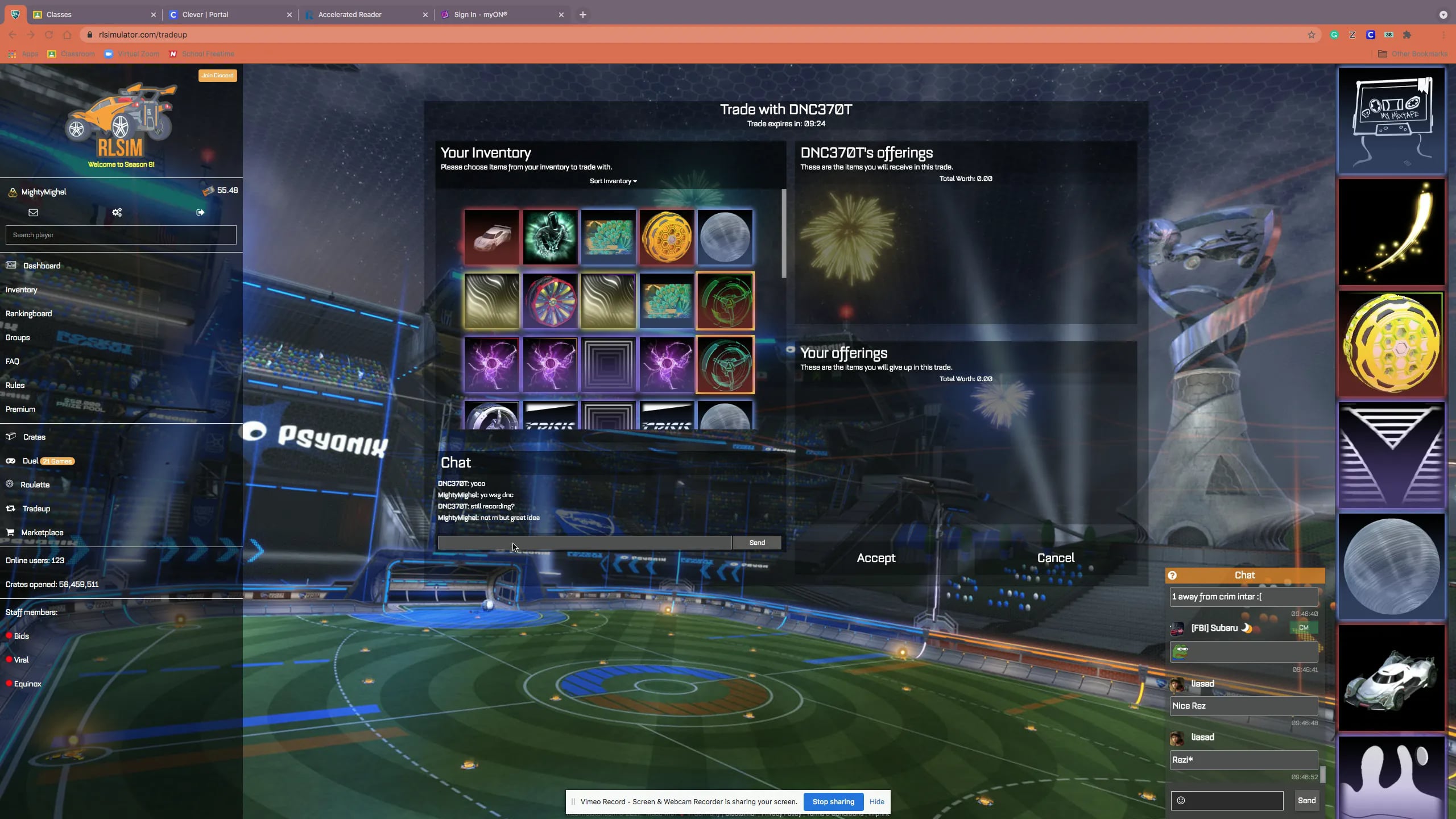 Showing my RLSIM Inv! | RLSIM pt. 4 on Vimeo