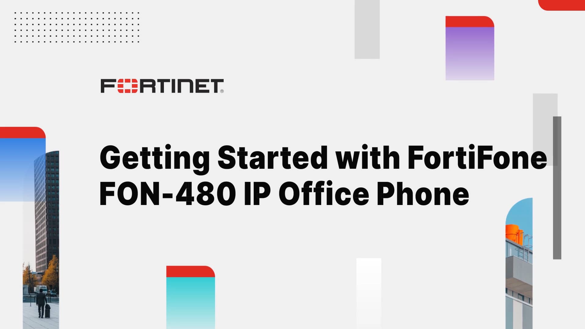 Getting Started with FortiFone FON-480 IP Office Phone on Vimeo