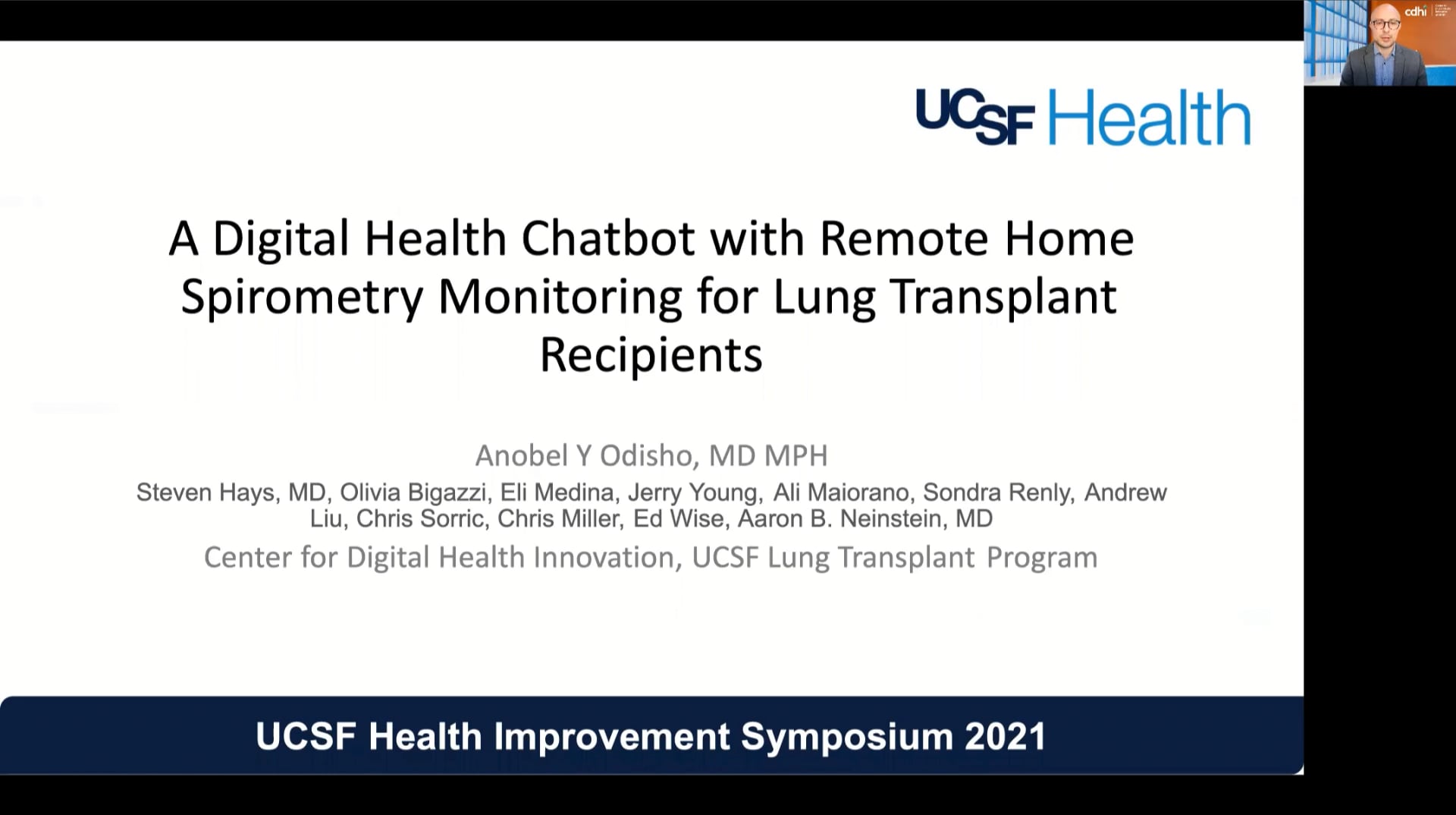 U54. A Digital Health Chatbot with Remote Home Spirometry Monitoring ...