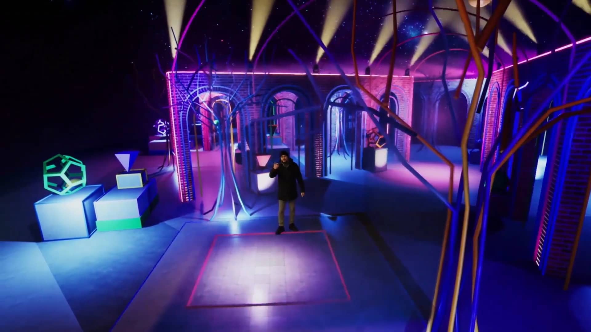 XR environment "Neon Space" | EXTENDED REALITY on Vimeo