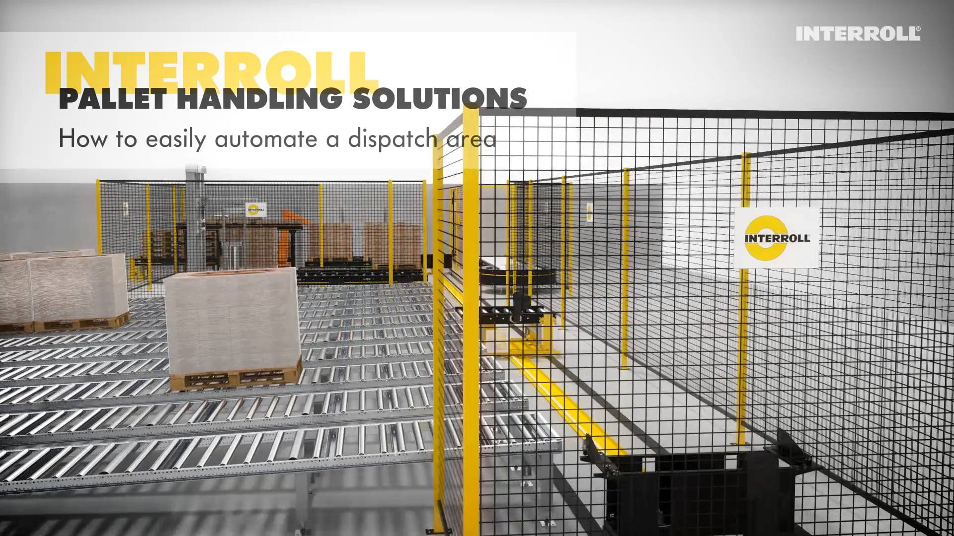 Interroll Pallet Handling Solutions: how to easily automate a dispatch ...