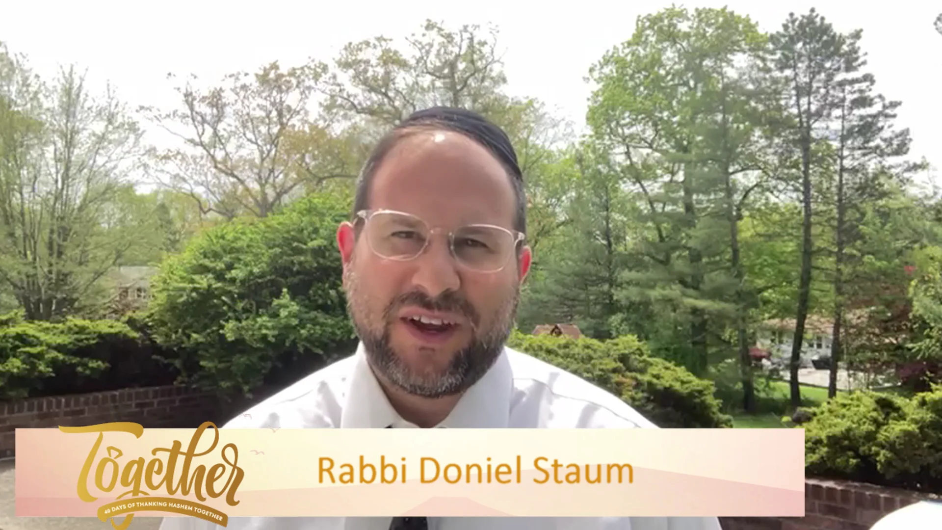 Rabbi Daniel Staum on Vimeo