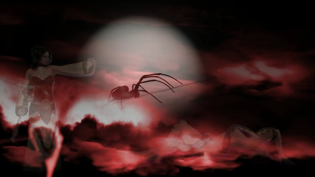 Priestess Spider Moon - Free video on Pixabay