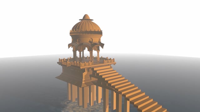 Building Fort Stairs Gadisar - Free video on Pixabay