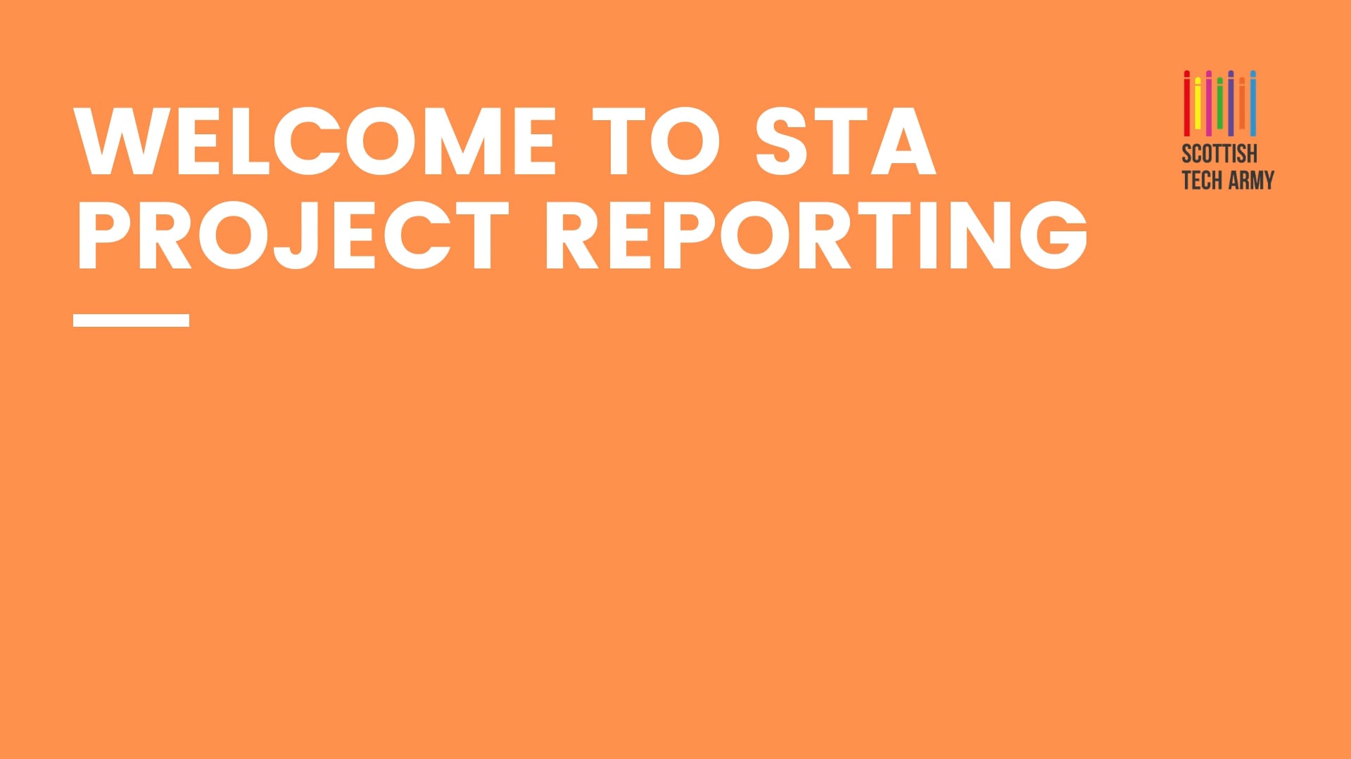 STA Status Reports on Vimeo
