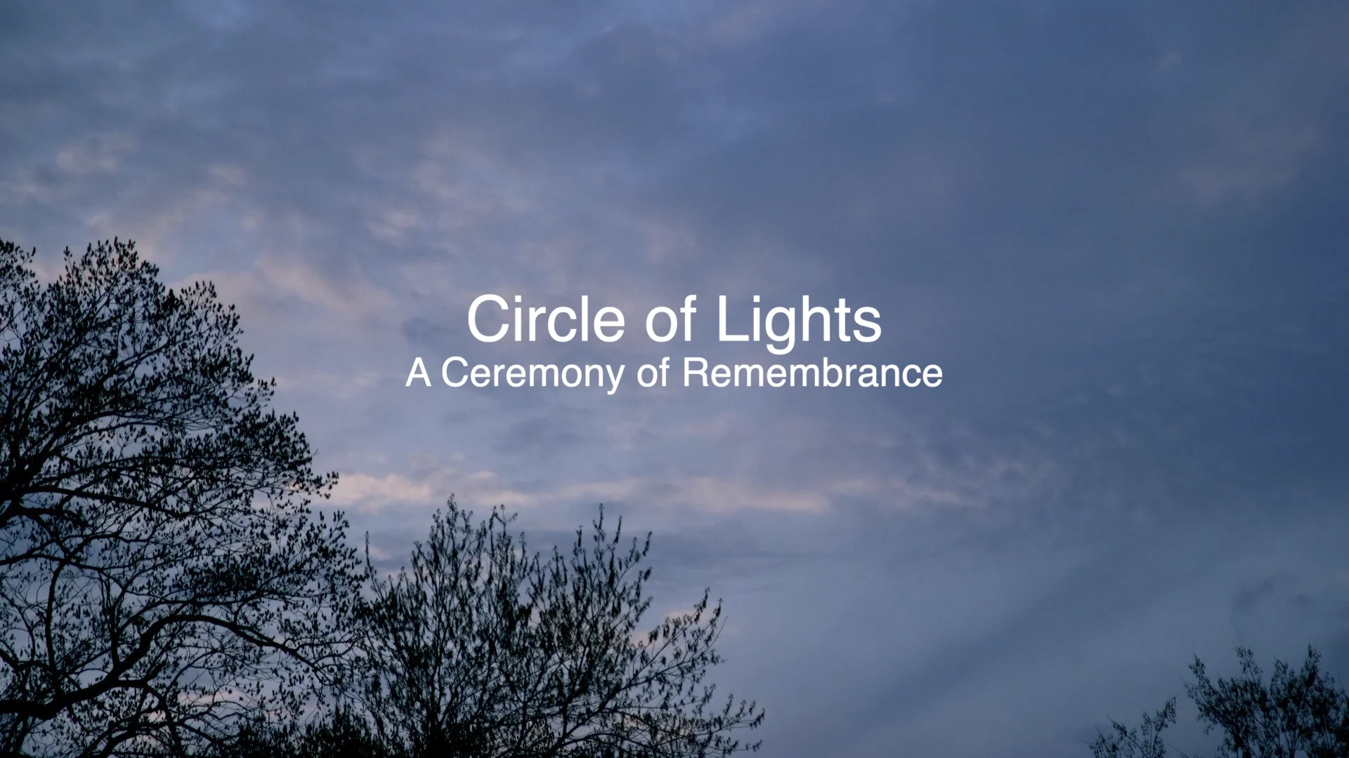 Circle of Lights 2021 - Circle of Lights 2021 on Vimeo