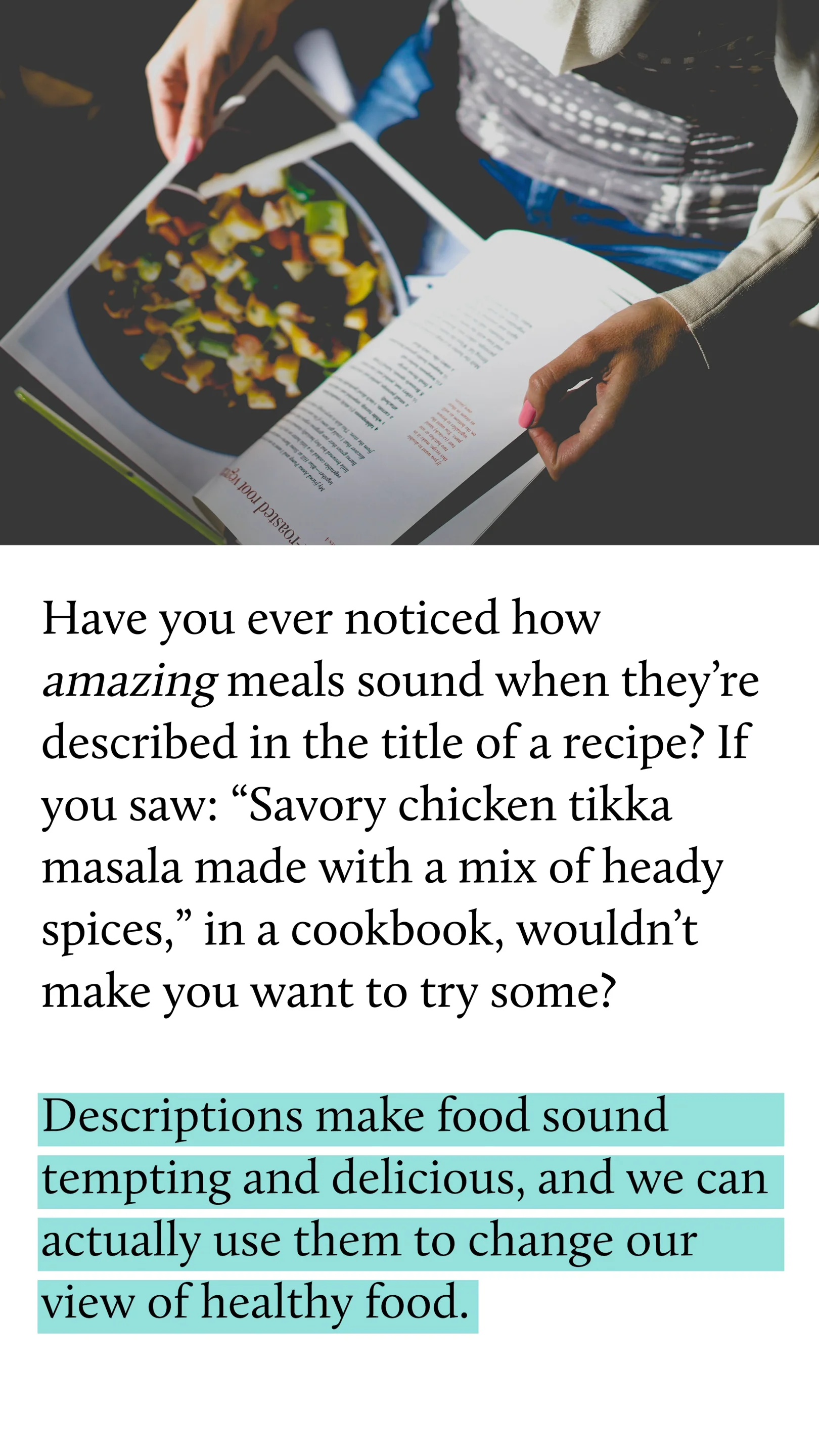 Think Tasty, Feel Satisfied on Vimeo