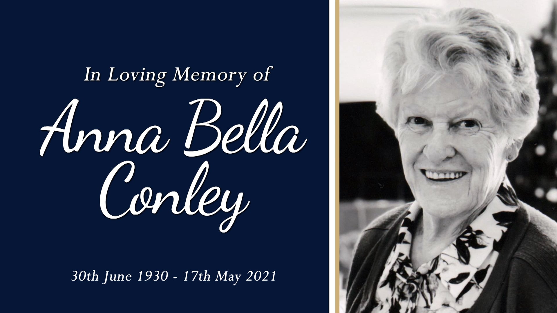 Anna Bella Conley Photo Tribute on Vimeo