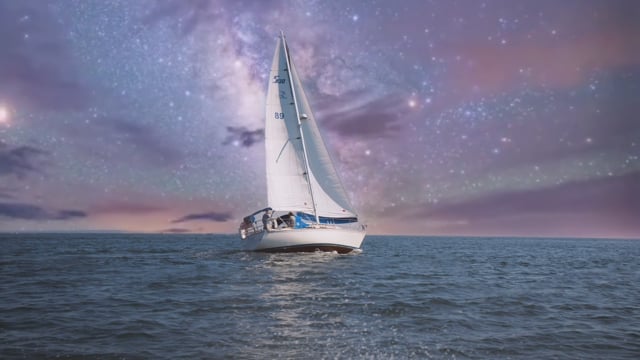 Boat Sky Clouds Free Stock Video - Pixabay