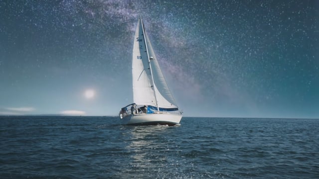 Boat Sky Clouds Free Stock Video - Pixabay