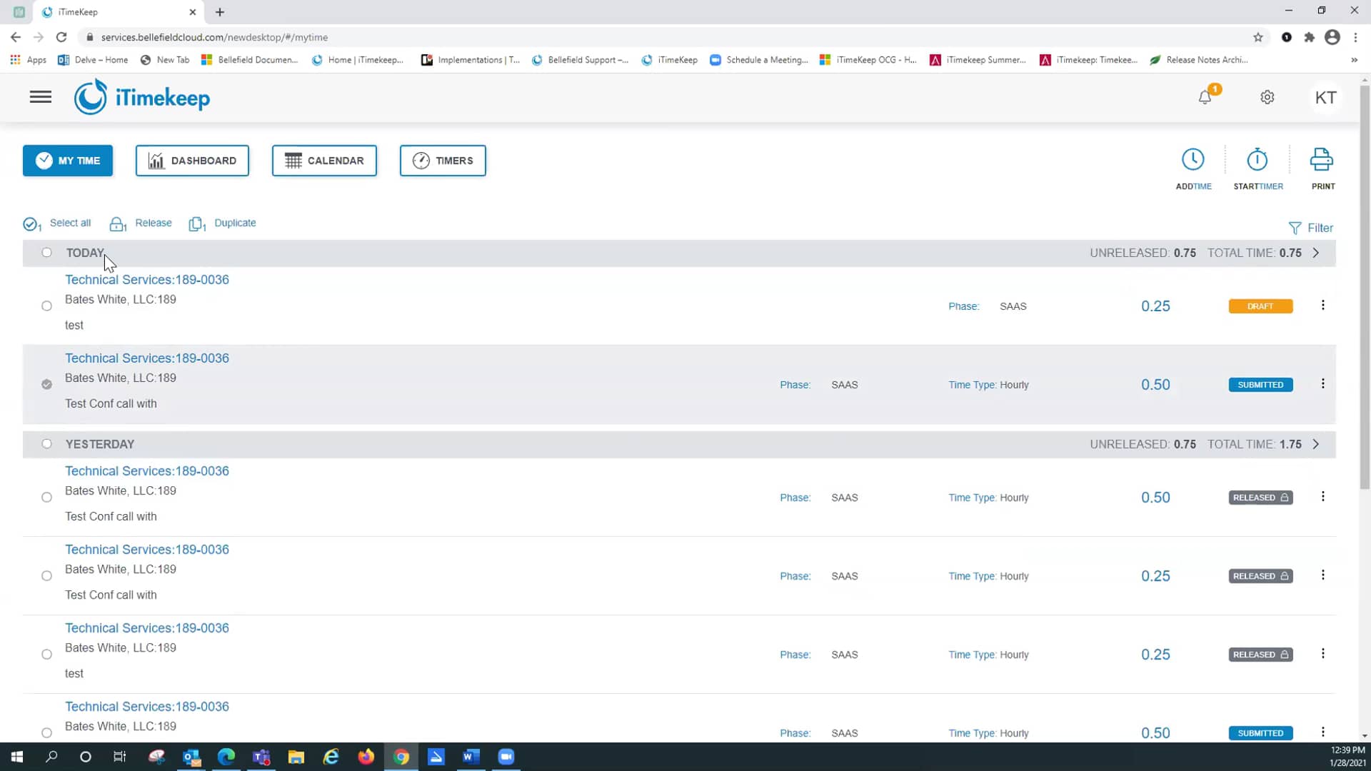 iTimekeep training on Vimeo