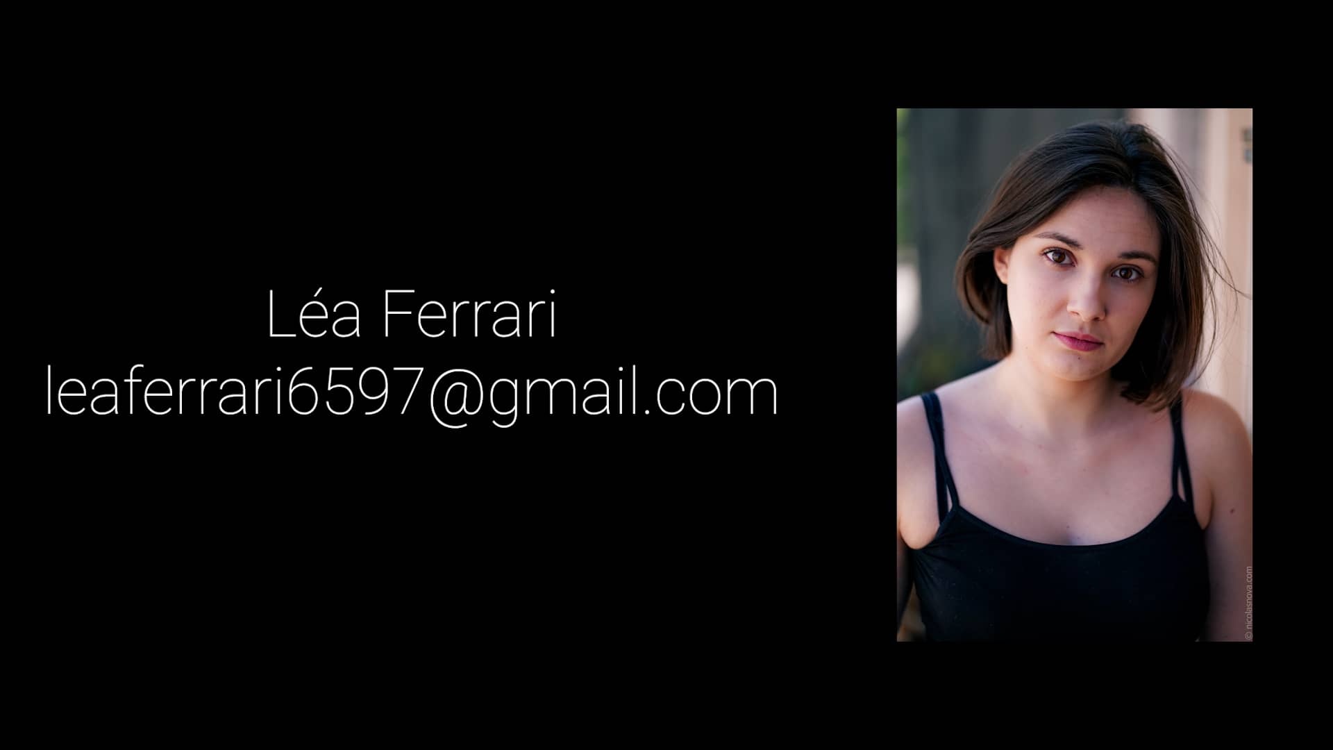 Léa Ferrari Démo 2021 on Vimeo