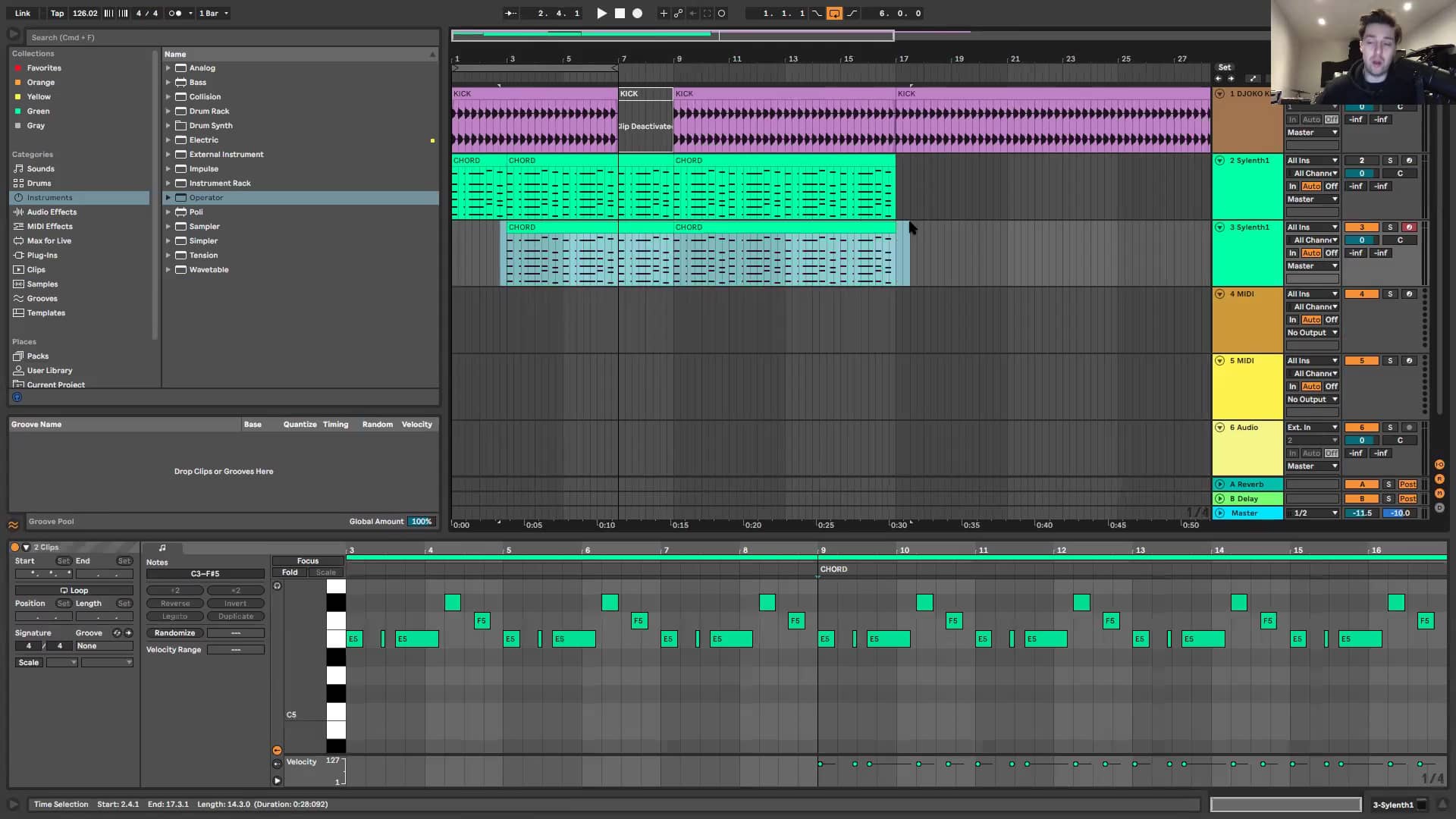 ABLETONS CHORD EFFECT + RECORDING INTO ABLETONS CHORD EFFECT on Vimeo