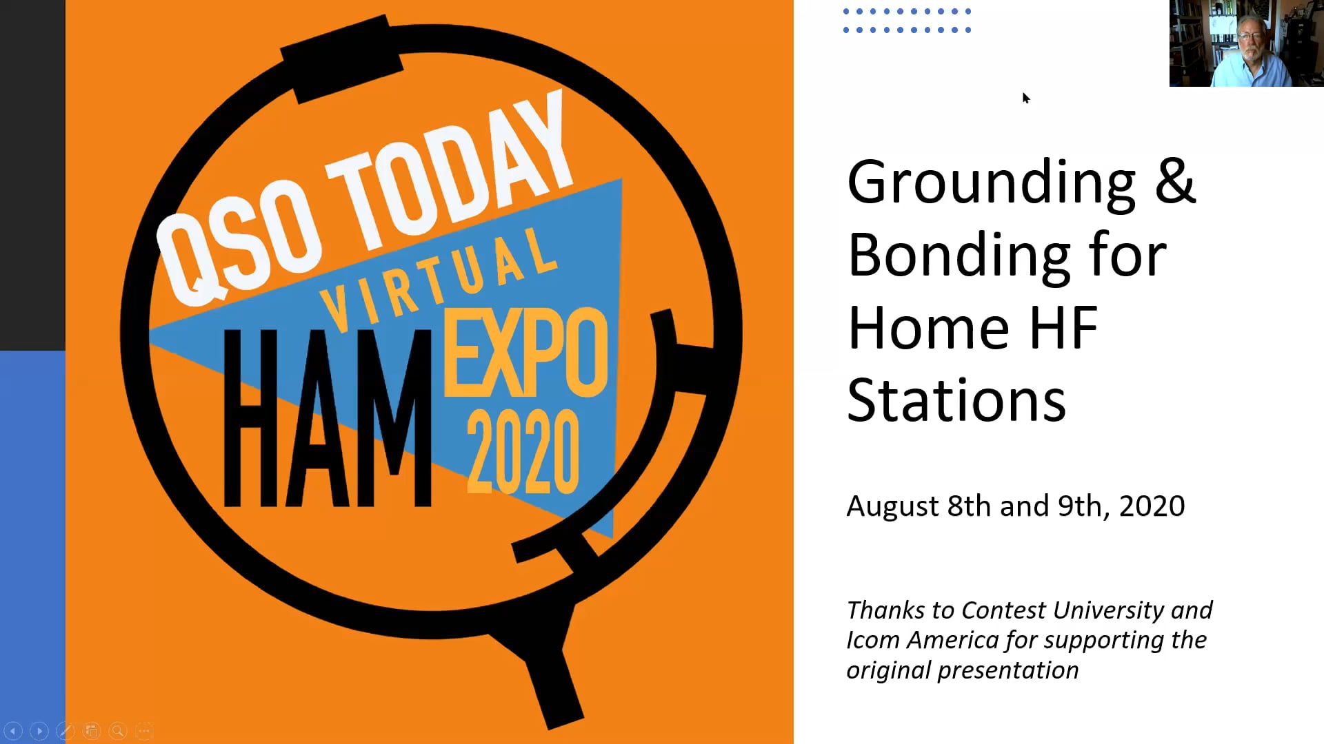Grounding and Bonding - Ward Silver N0AX on Vimeo