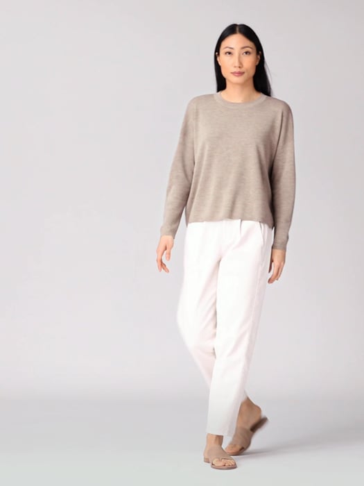 Ultrafine Merino Box-Top | EILEEN FISHER Ultrafine Merino Box-Top | EILEEN FISHER