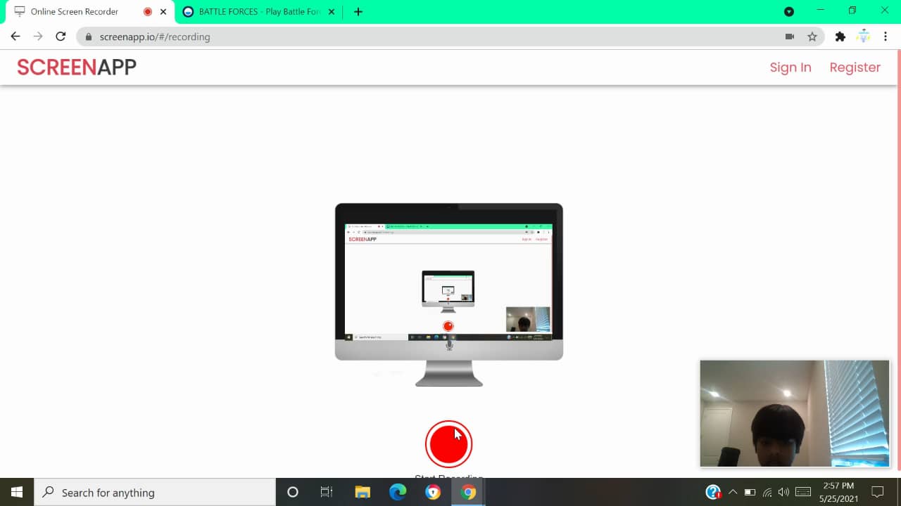 Playing poki battle forces on Vimeo
