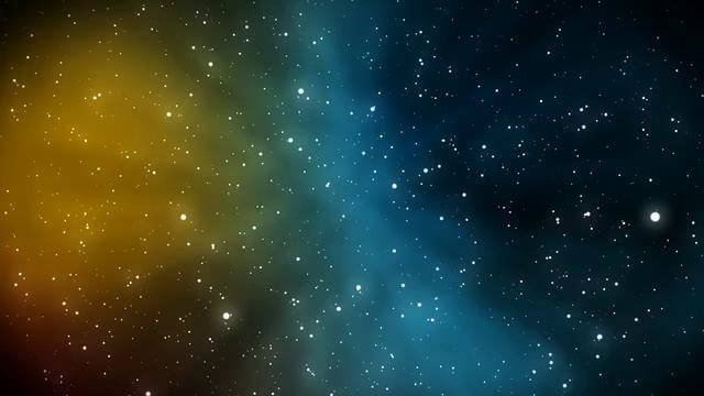 Blue Yellow Space loop