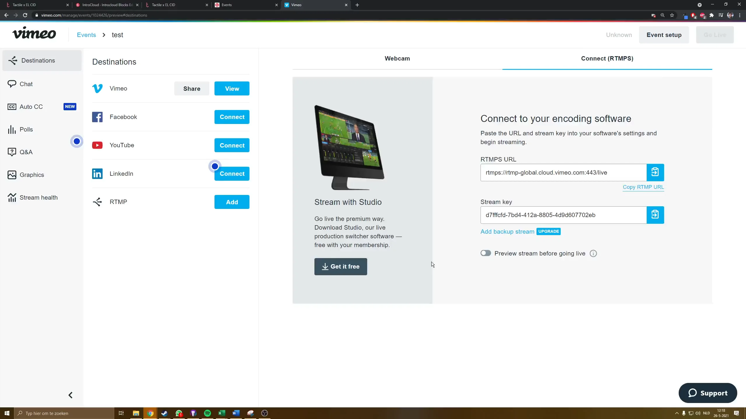 test on Vimeo