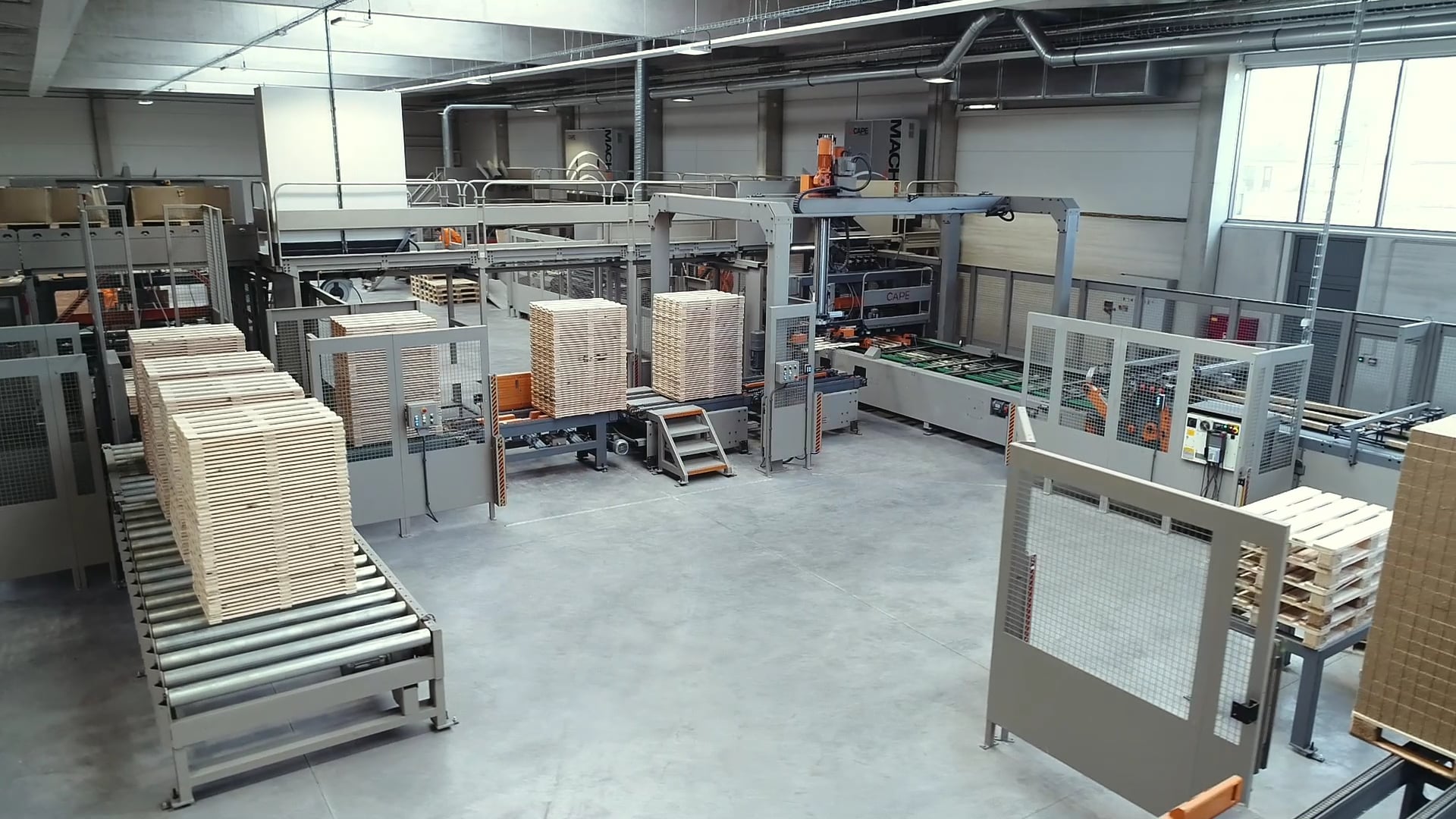 Palettenanlage CAPE Mach on Vimeo