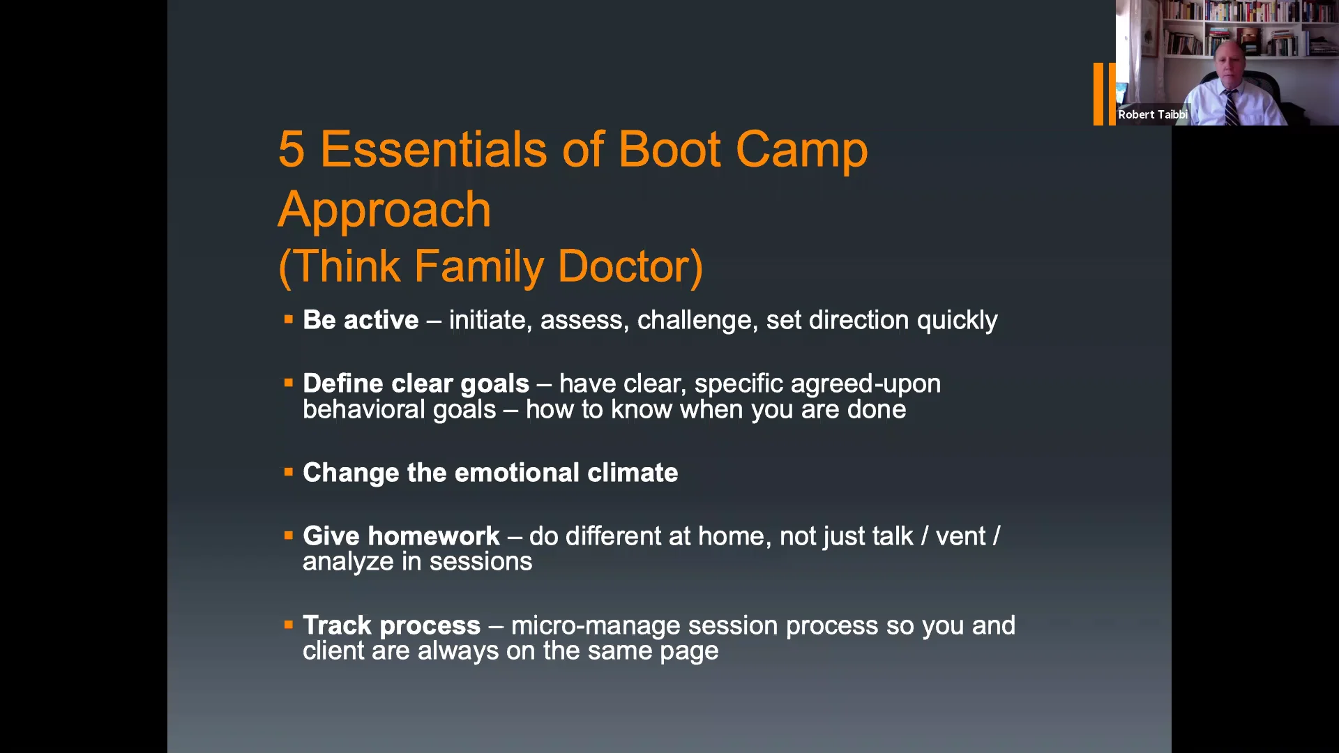 Therapy Boot Camp: Brief, Action-Oriented Treatment of Couples ...