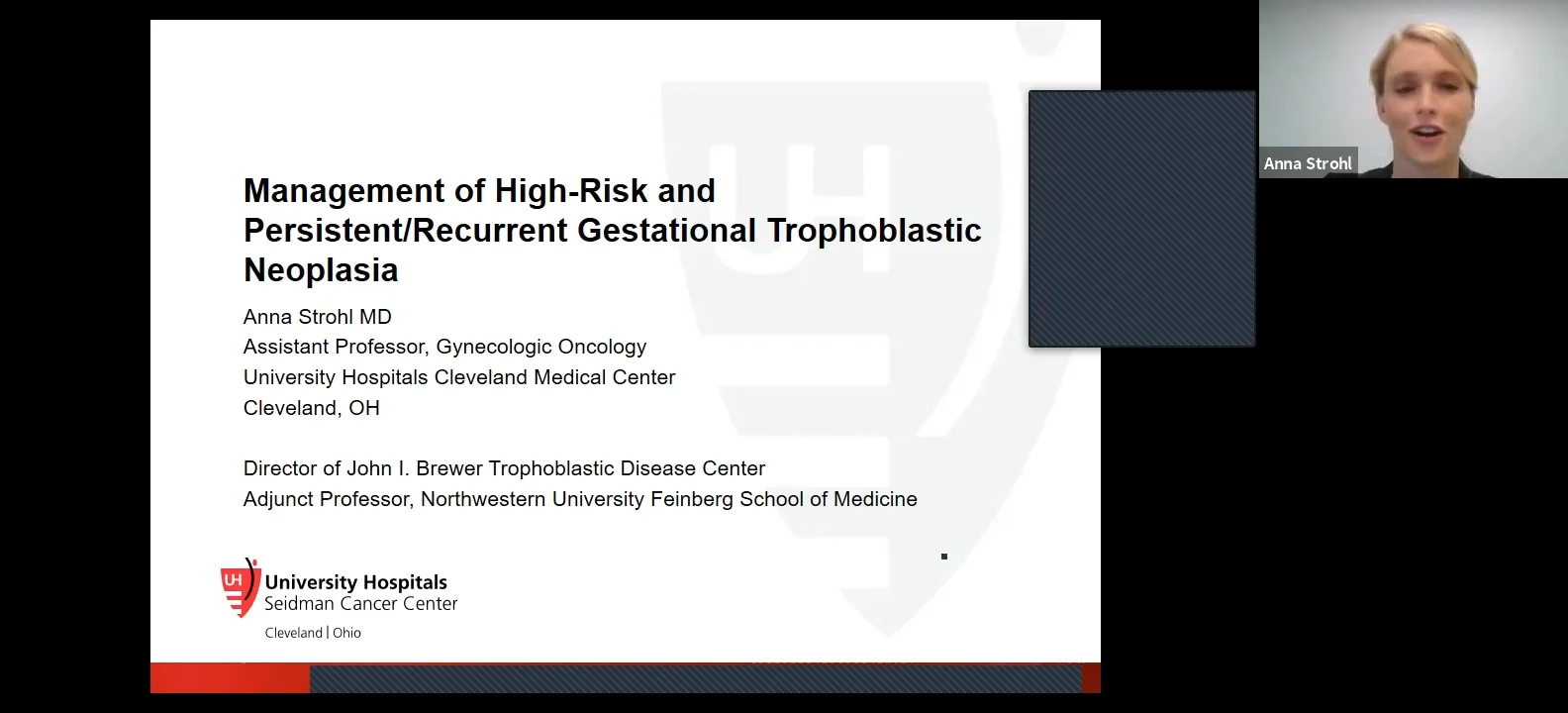 2021-05-26 High Risk GTN - Dr. Anna Strohl