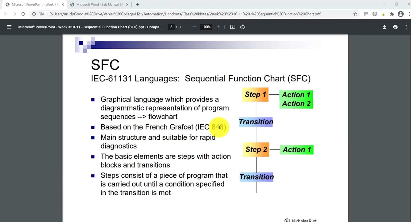 CodeSys Sequential Function Chart on Vimeo