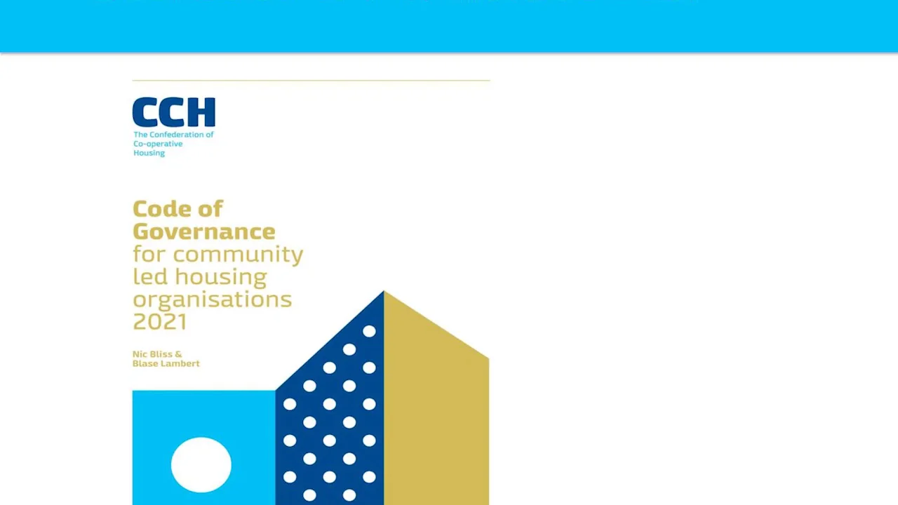 CCH Code of Governance for community led housing organisations 2021 on ...