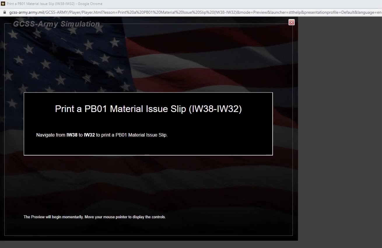 Print a PB01 Material Issue Slip -(IW38-IW32).mp4