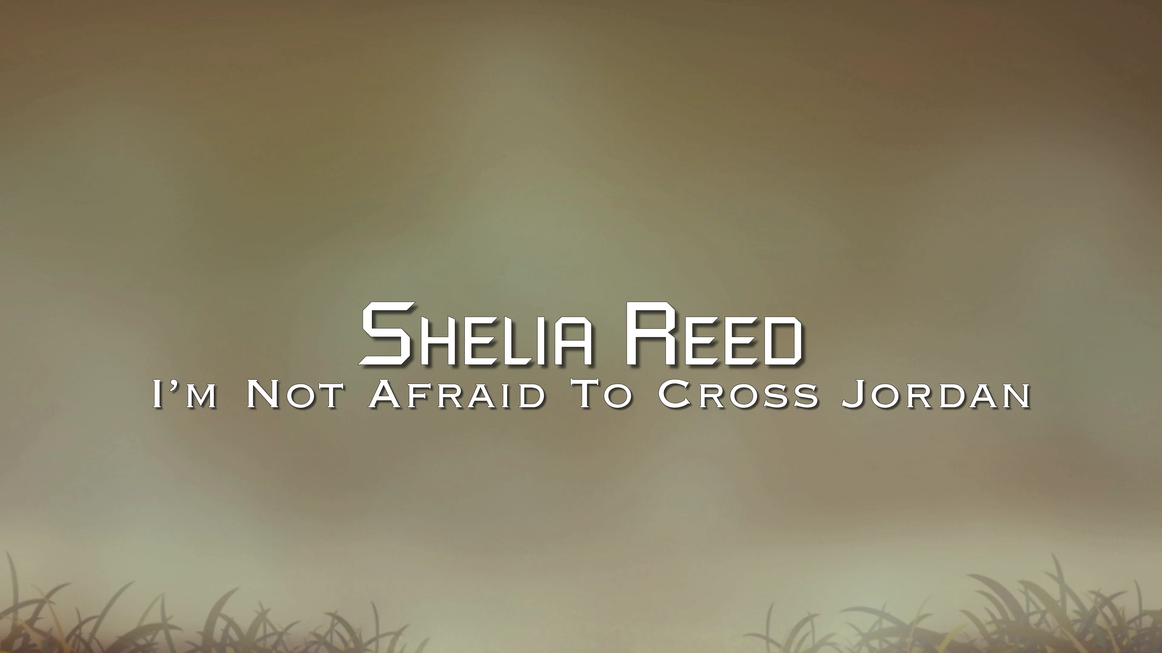 Shelia Reed - I'm Not Afraid To Cross Jordan on Vimeo