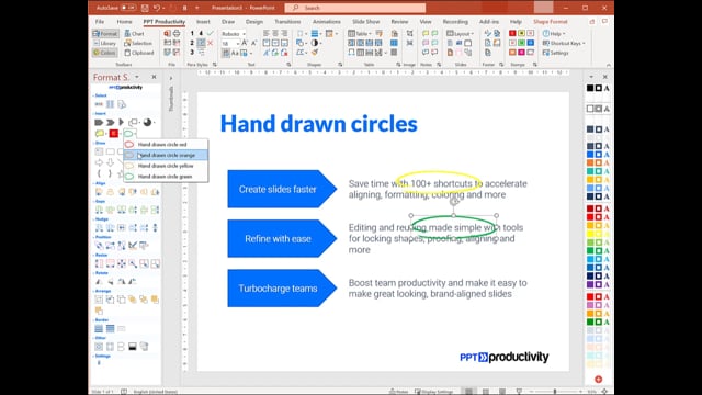 Hand Drawn Circle Powerpoint