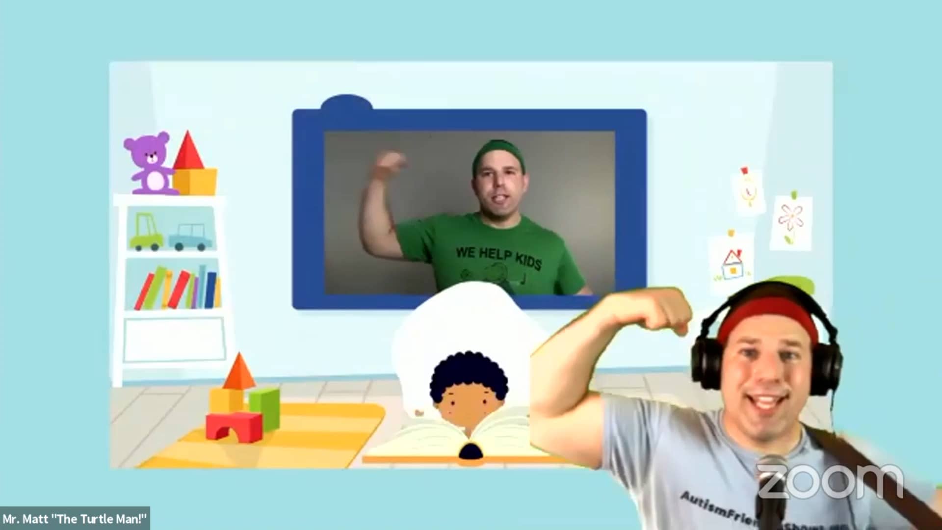 The Autism Awareness Music, Bubble, and Dance Party with Turtle Dance ...
