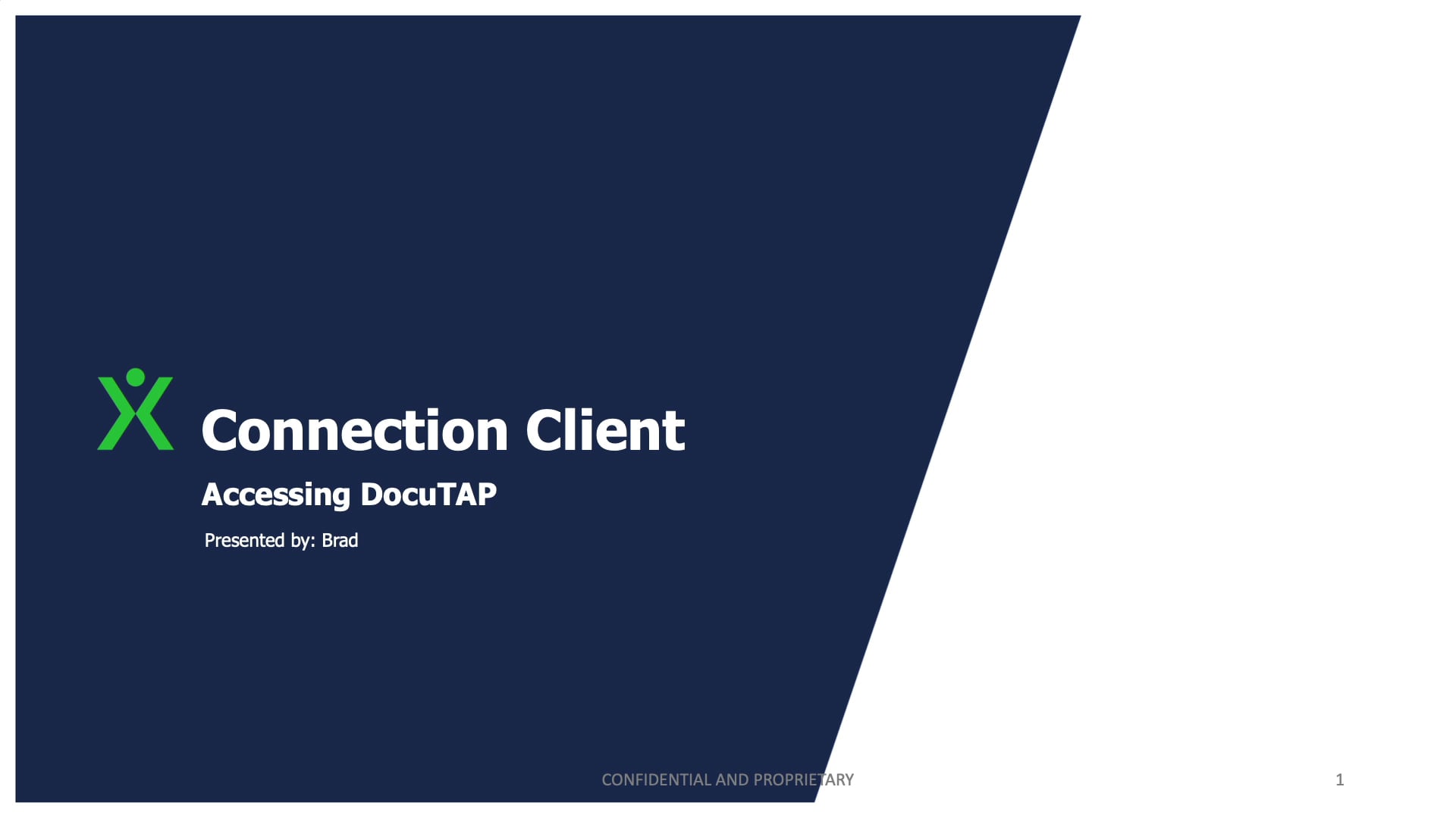 DocuTAP Connection Client on Vimeo