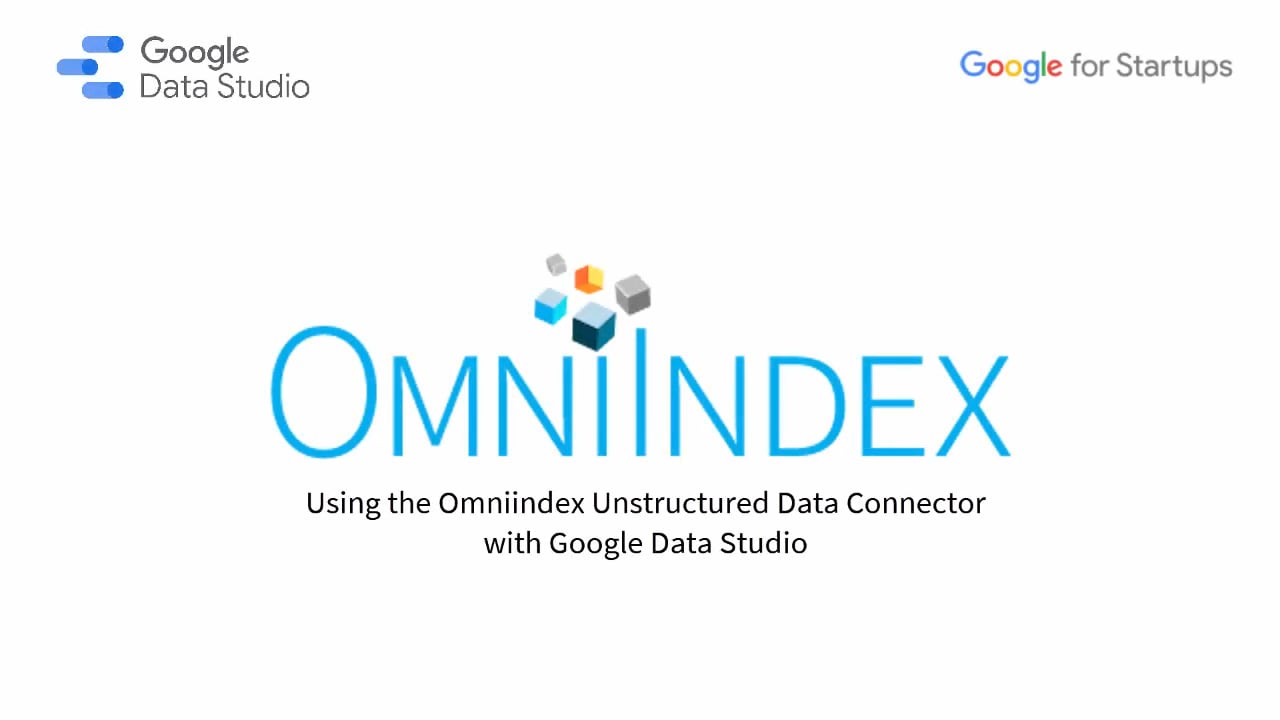 OmniIndex Data Source Connector for Google Data Studio on Vimeo