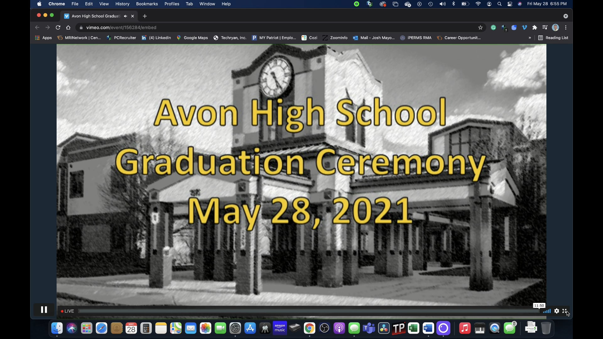 Avon High School Graduation 2021.mov on Vimeo
