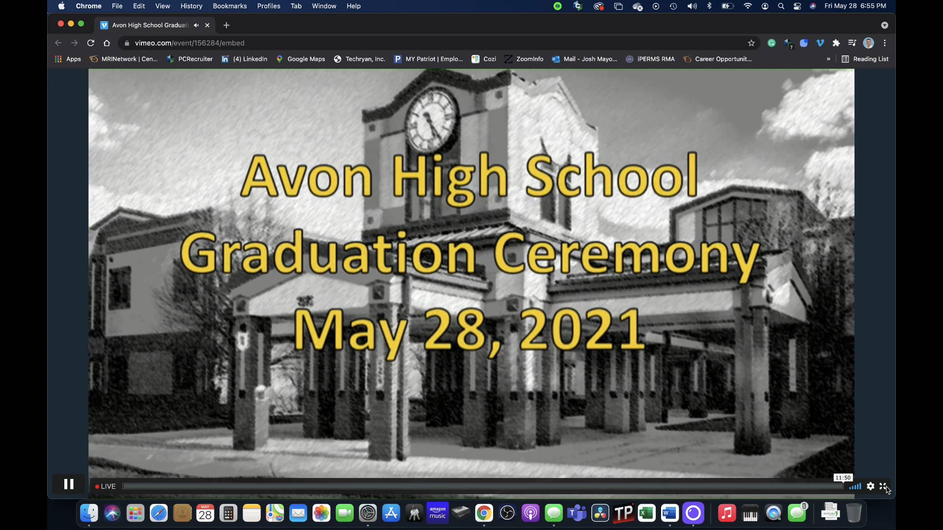 Avon High School Graduation 2021.mov on Vimeo