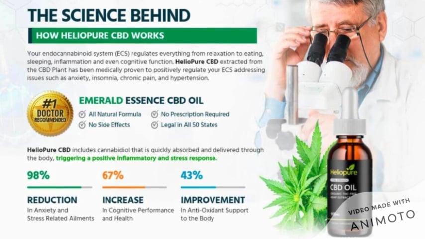 Helio Pure CBD Oil Pain Relief Formula on Vimeo