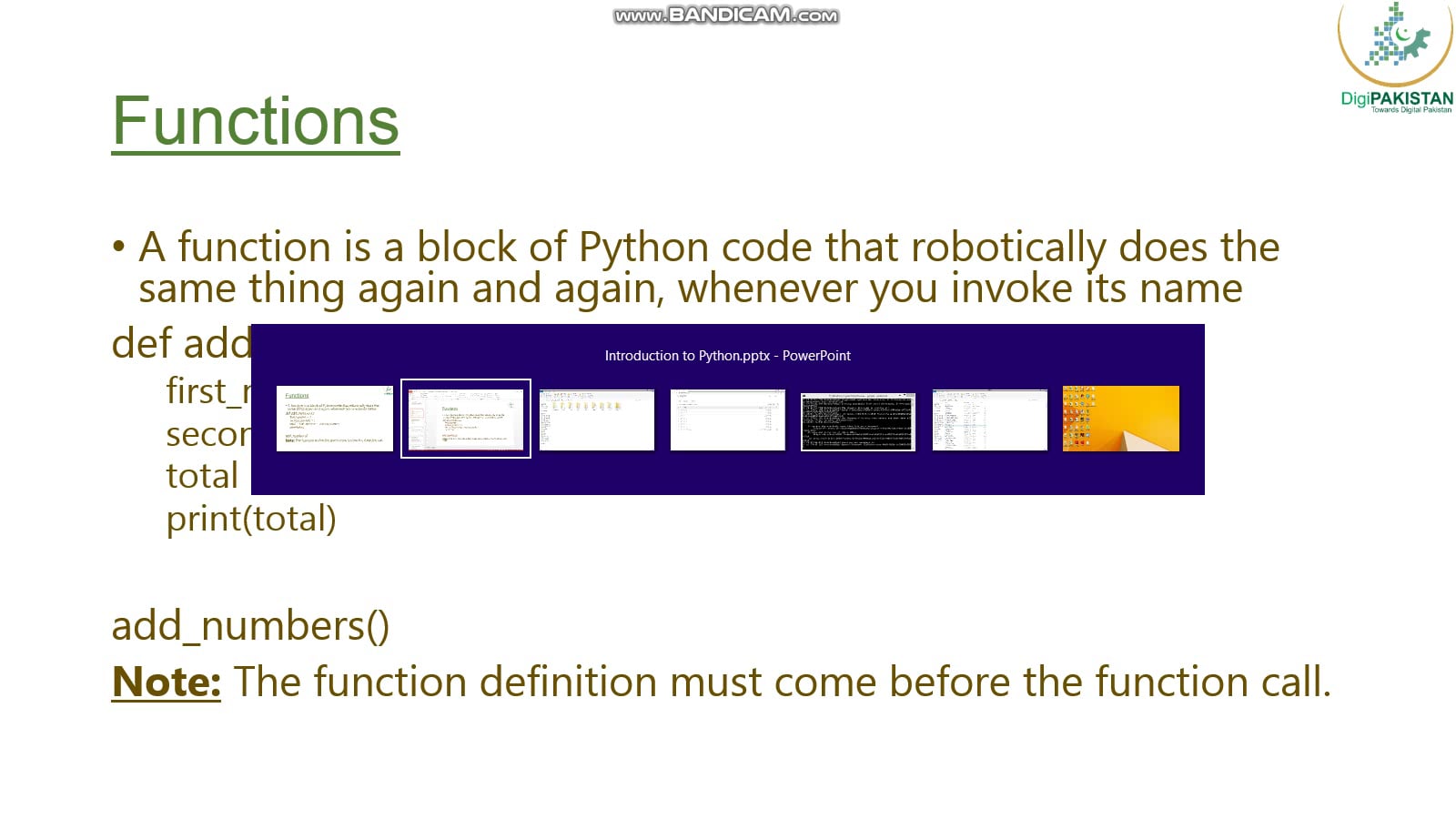 2 Functions with positional arguments on Vimeo