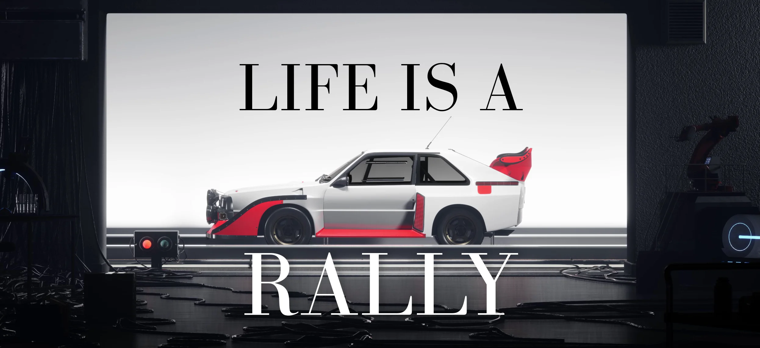 "Life is a Rally" - Realtime Unreal Engine - [Sub Eng]