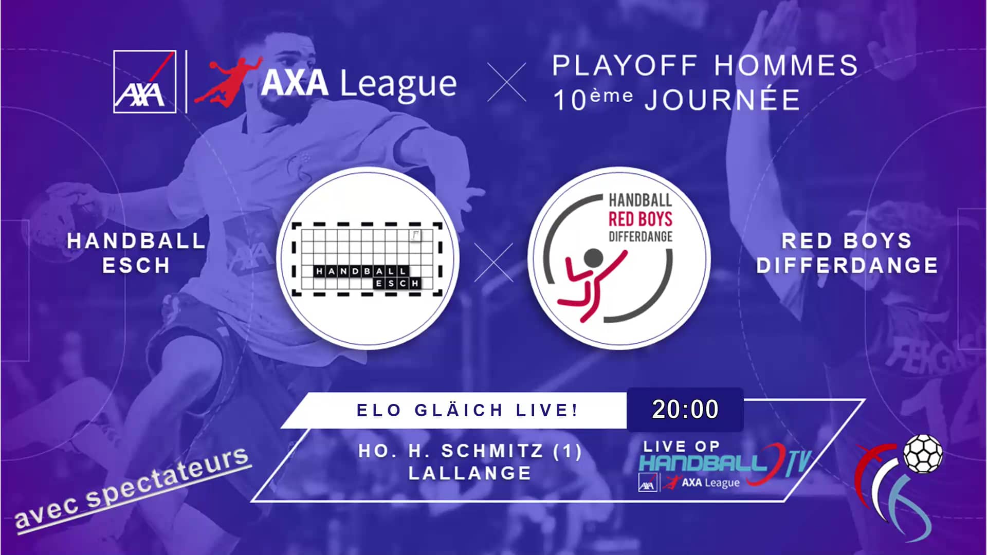 Handball Esch (27) : (29) Red Boys Differdange, 29.05.2021 on Vimeo