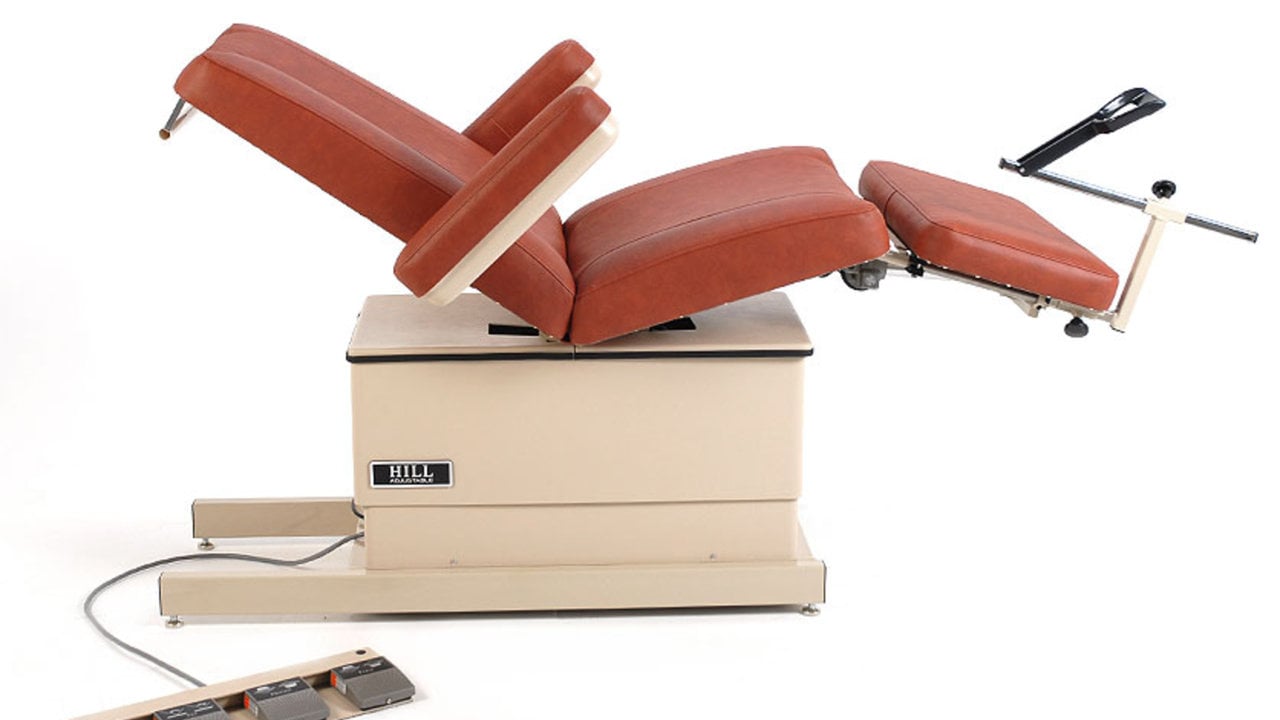 Hill HA90W Wound Care Exam Chair with Power Elevation, Back, Tilt and ...