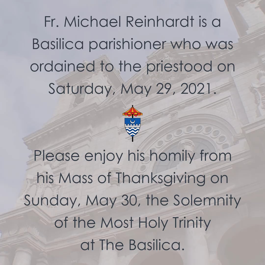 Fr. Michael Reinhardt Homily on Vimeo